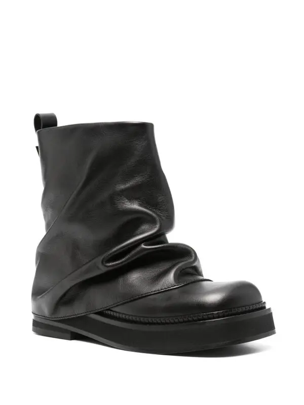Attico Robin Ankle Boots - Black