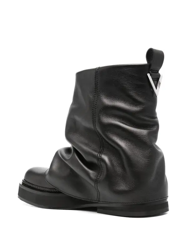 Attico Robin Ankle Boots - Black
