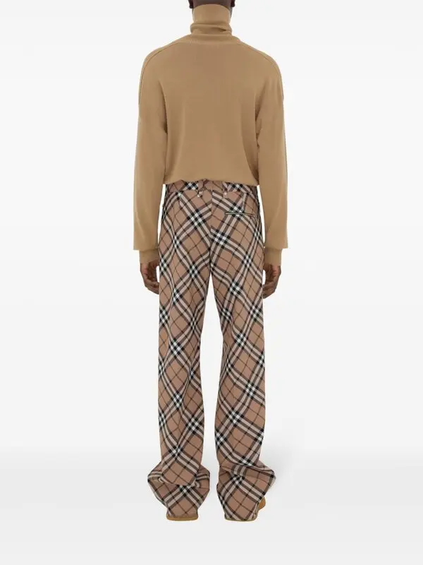 Burberry Checked Tailored Trousers