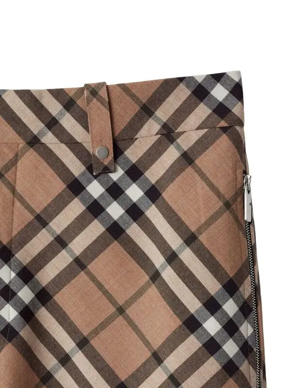 Burberry Checked Tailored Trousers