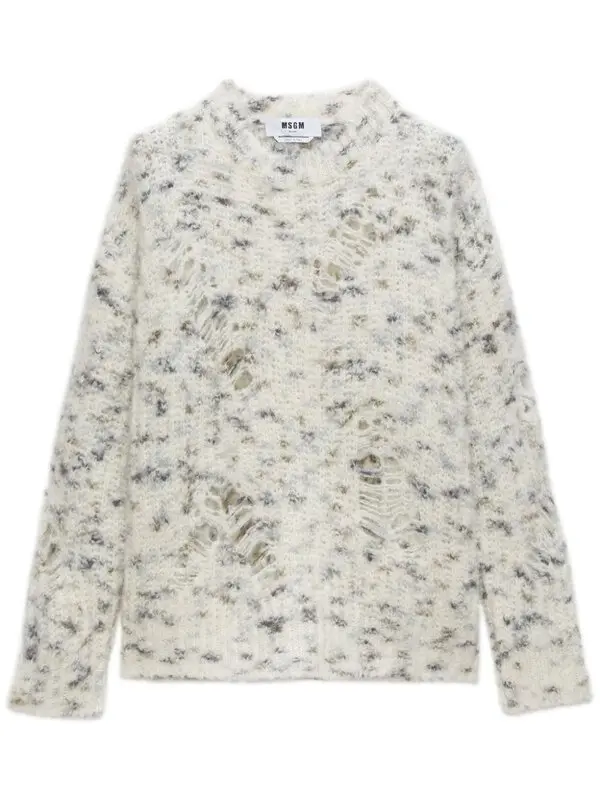 MSGM Marble Knit Jumper