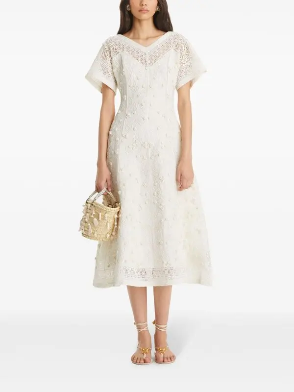 sachin and babi light blue dress Tory Burch Women's Printed Cotton Shirtdress – Saint Bernard main image 1