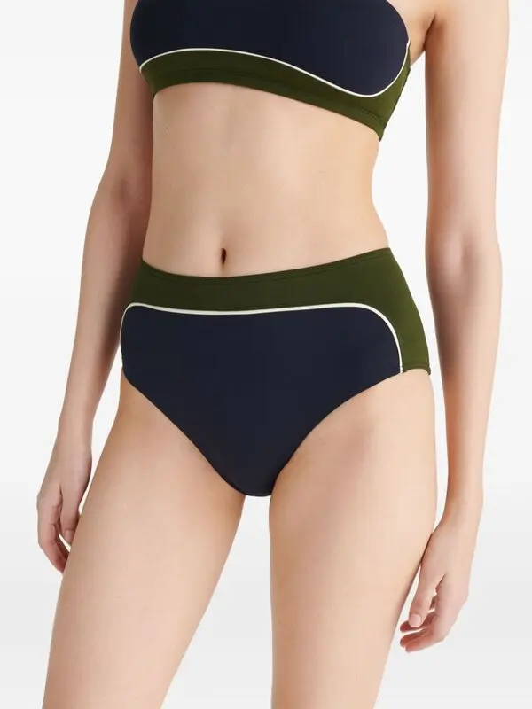 ERES Plouf High-waist Bikini Briefs - Blue