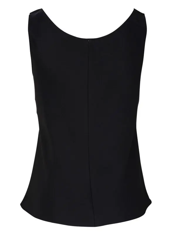 PETER COHEN Scoop-neck Silk Tank Top
