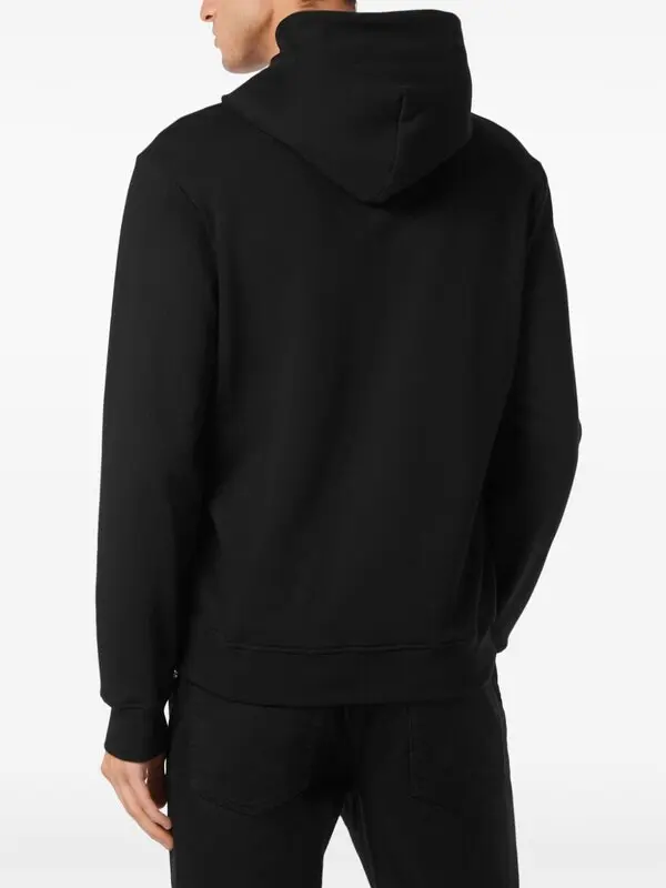 BILLIONAIRE Logo-print Cotton Hoodie