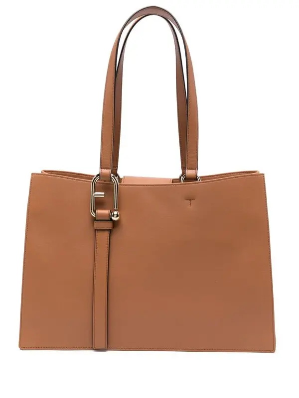 Furla Nuvola Tote Bag - Brown