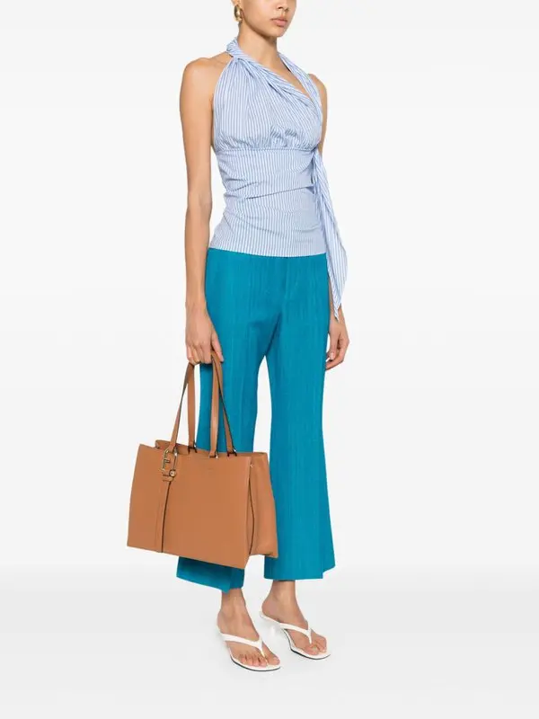 Furla Nuvola Tote Bag - Brown