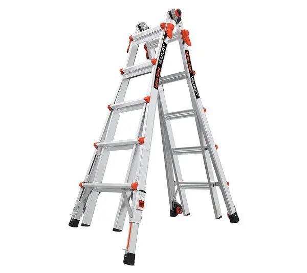 LITTLE GIANT 22' Multi-position Ladder W/ratche T Levelers - One-color