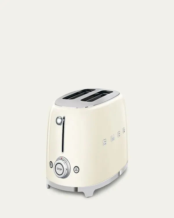 SMEG Retro 2-slice Toaster - Cream