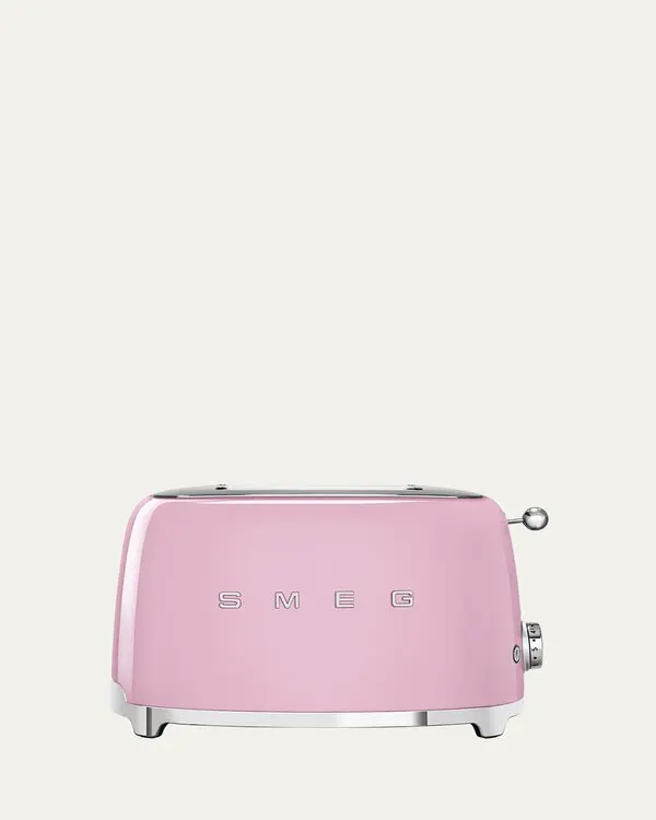 SMEG Retro 2-slice Toaster - Pink