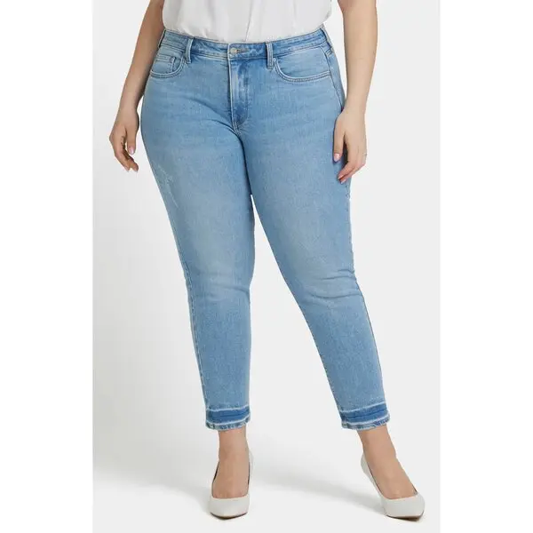 NYDJ Sheri Ankle Slim Jeans - Riviera Sky