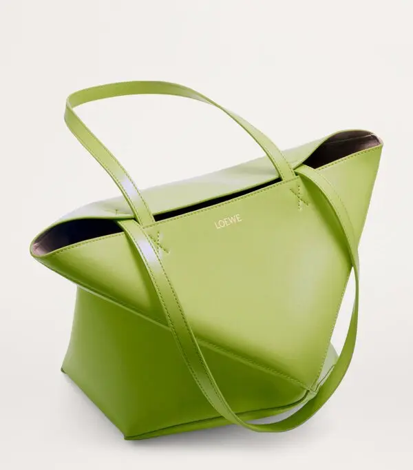 Loewe Leather Puzzle Fold Tote Bag