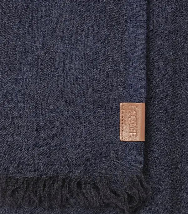 Loewe Cashmere Logo Scarf