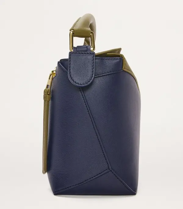 Loewe Small Leather Puzzle Edge Top-handle Bag