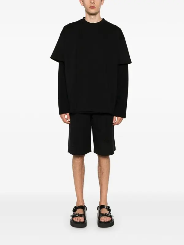 JIL SANDER Logo-print Layered T-shirt