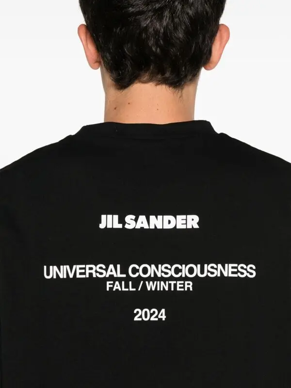 JIL SANDER Logo-print Layered T-shirt
