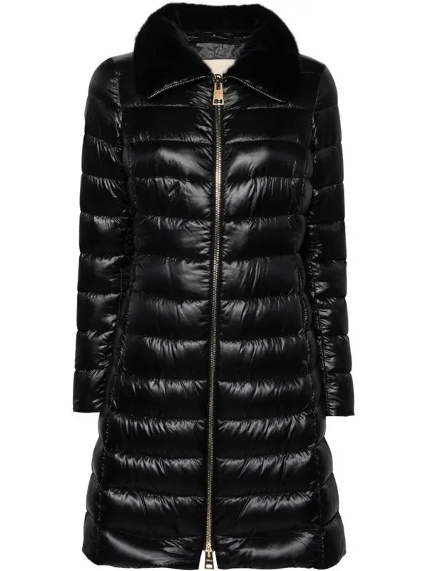 Herno Faux-fur Collar Puffer Coat