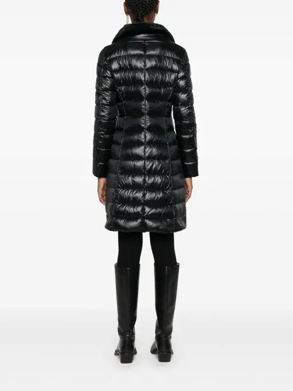 Herno Faux-fur Collar Puffer Coat