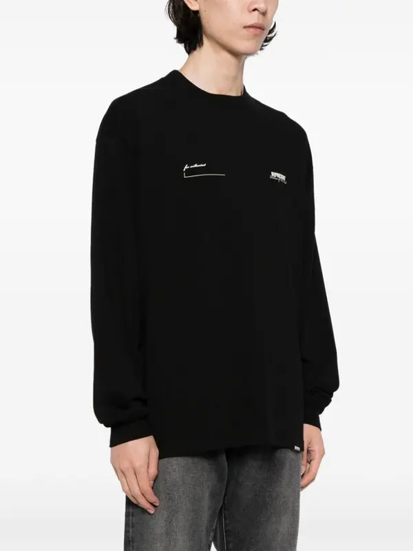 REPRESENT Logo-print Cotton T-shirt