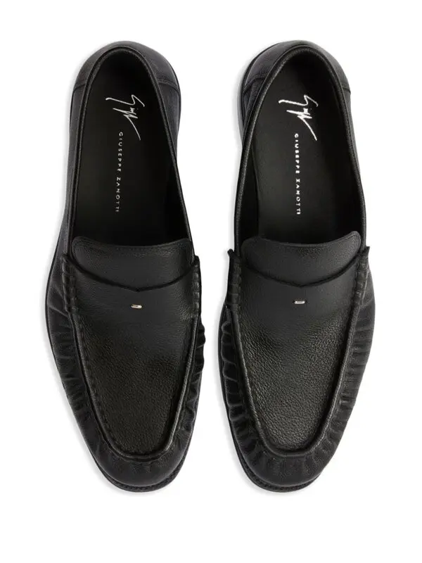 GIUSEPPE ZANOTTI Weeston Leather Loafers