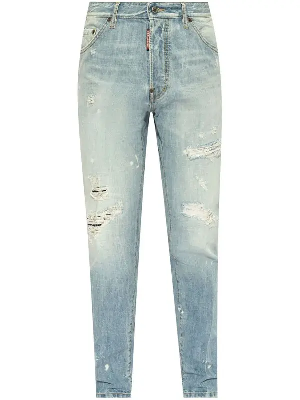 Dsquared2 Ripped Slim-cut Jeans