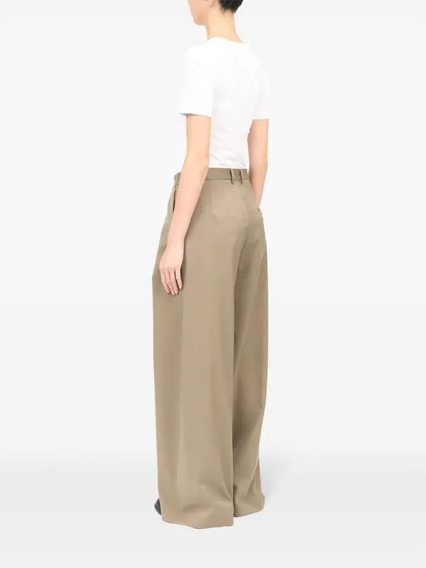 MAISON MARGIELA Tailored Wide-leg Trousers - Neutrals