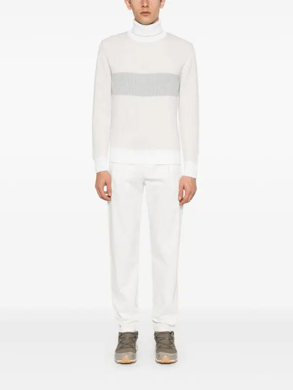 Eleventy Pleat-detail Drawstring Trousers