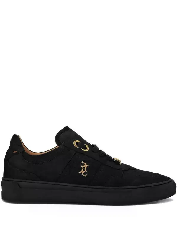 BILLIONAIRE Panelled Sneakers - Black