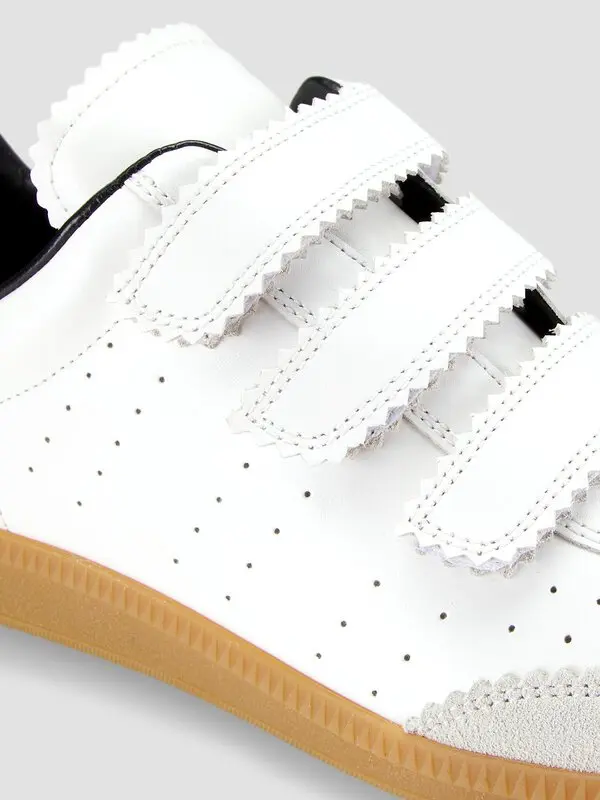 Isabel Marant Étoile Beth Leather Low-top Sneakers - White