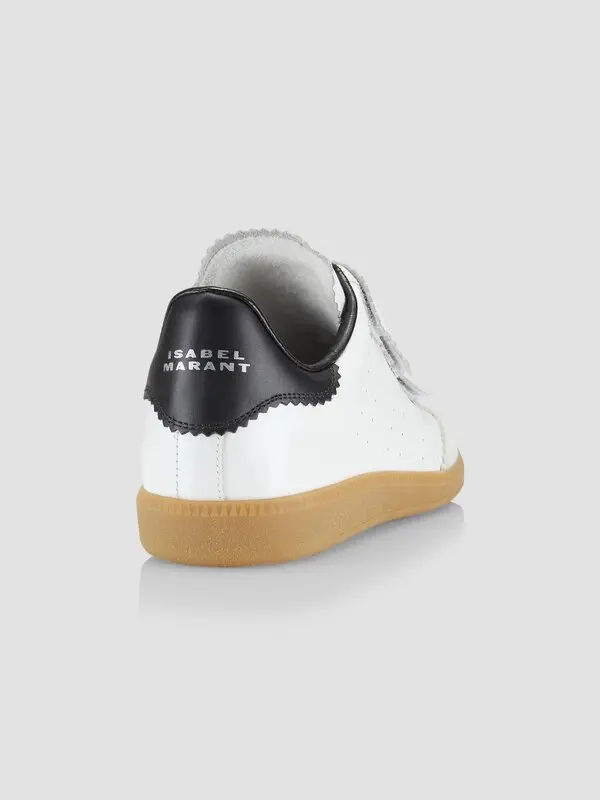 Isabel Marant Étoile Beth Leather Low-top Sneakers - White