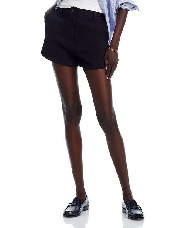 Aqua Twill Shorts Exclusive - Black