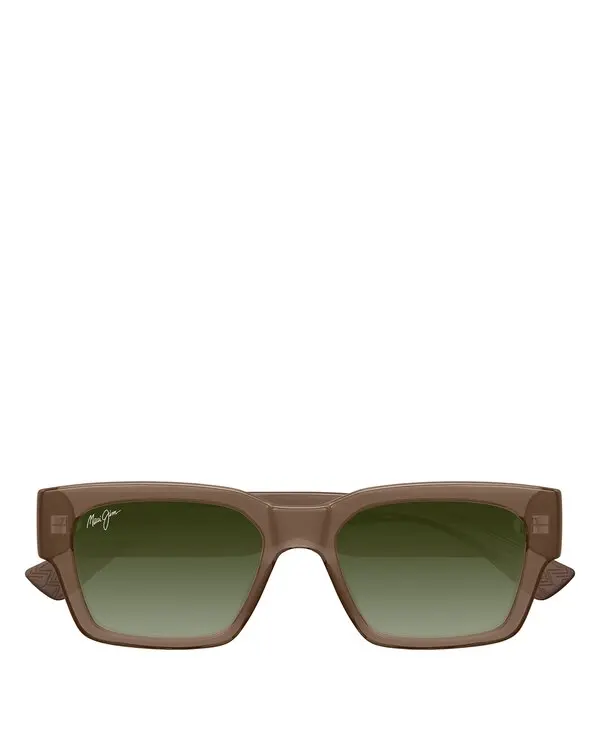 Maui Jim Kenui Rectangular Sunglasses