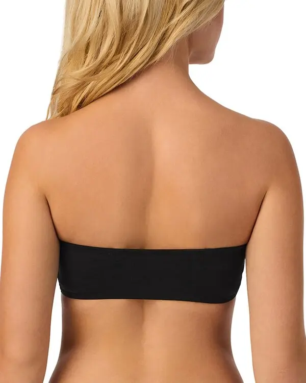 ON GOSSAMER Cabana Strapless Bandeau Bra - Black