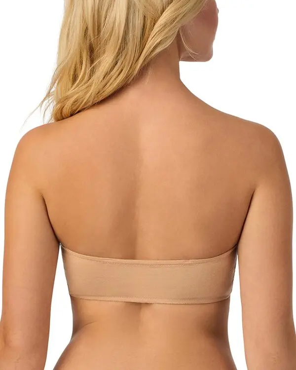 ON GOSSAMER Cabana Strapless Bandeau Bra - Champagne