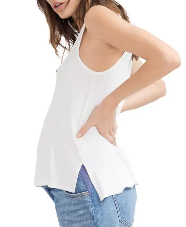 Hatch Collection Rib Nursing Tank - Ivory