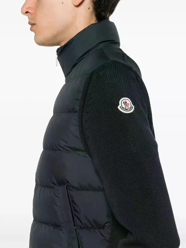 Moncler Panelled Down Jacket