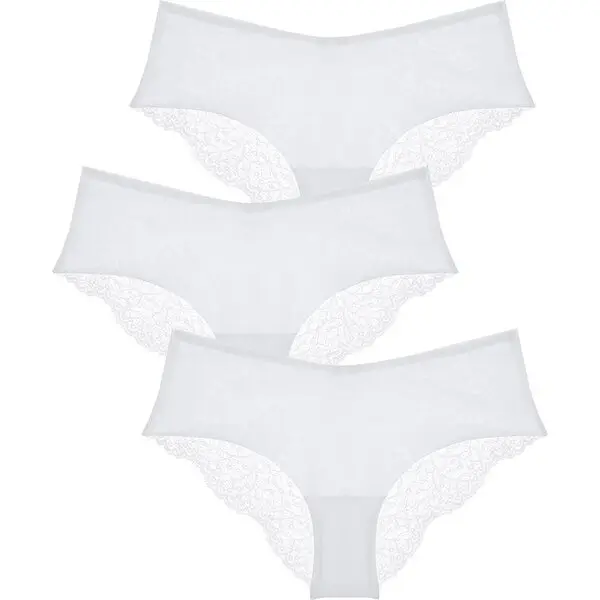 JOURNELLE Allegra Jolie 3-pack Hipster Briefs - Blanc