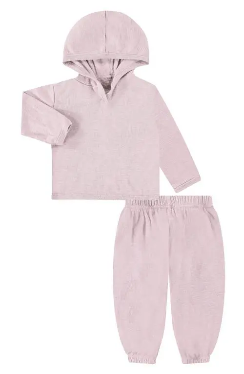 PAIGELAUREN Overdye Hoodie & Pants Set - Purple