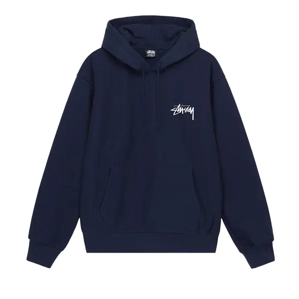 StüSsy 8 Ball Fade Hoodie - Blue | Editorialist