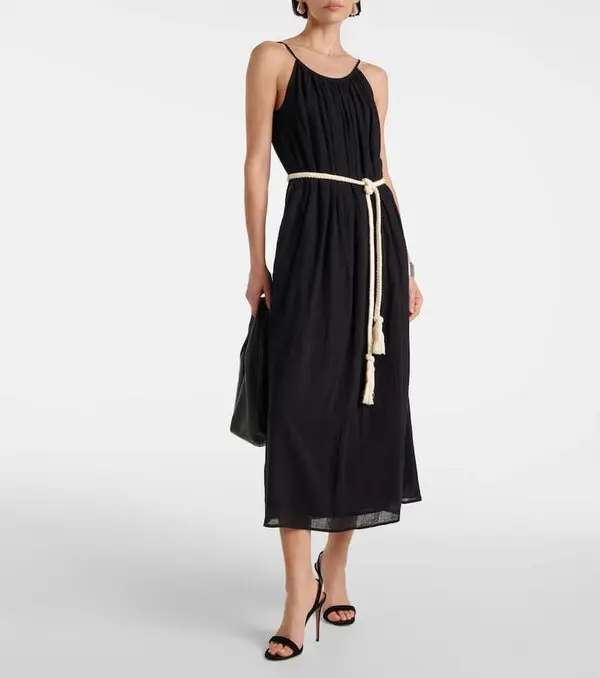 Velvet By Graham & Spencer Lorelei Cotton Maxi Dress - Black
