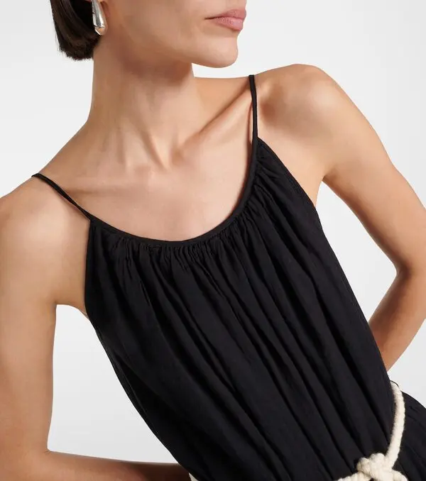 Velvet By Graham & Spencer Lorelei Cotton Maxi Dress - Black