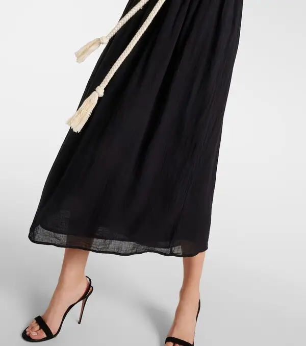 Velvet By Graham & Spencer Lorelei Cotton Maxi Dress - Black