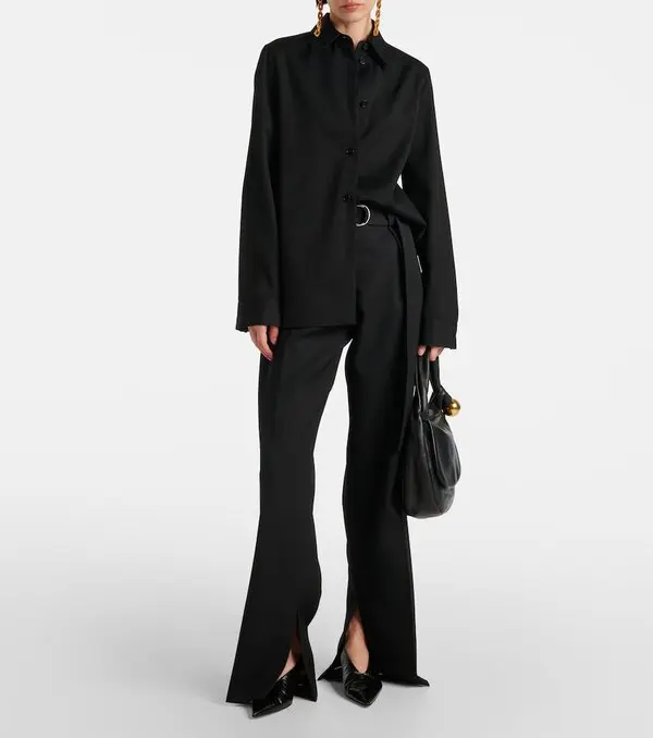 JIL SANDER Virgin Wool Shirt