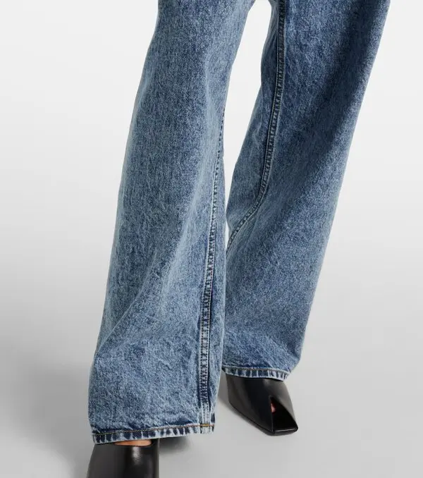 Alaïa Knit Band Straight Jeans