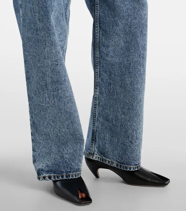 Alaïa Knit Band Straight Jeans