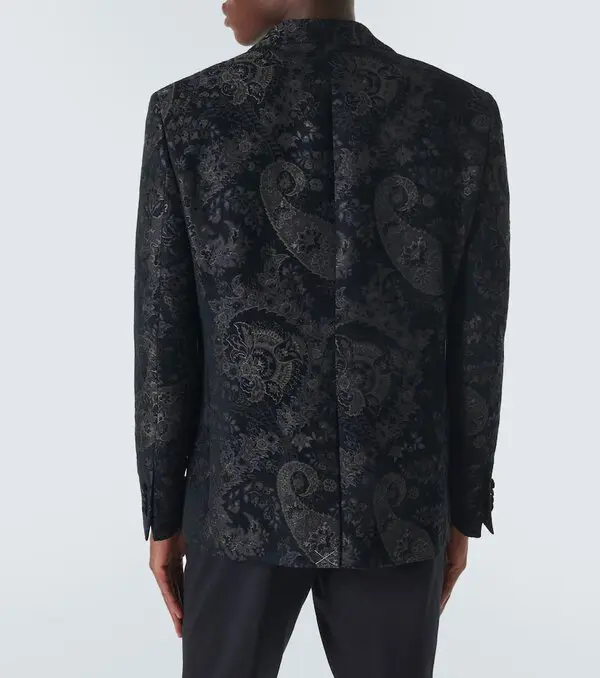 Etro Jacquard Velvet Blazer
