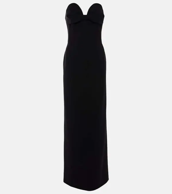 Magda Butrym Draped Bustier Gown