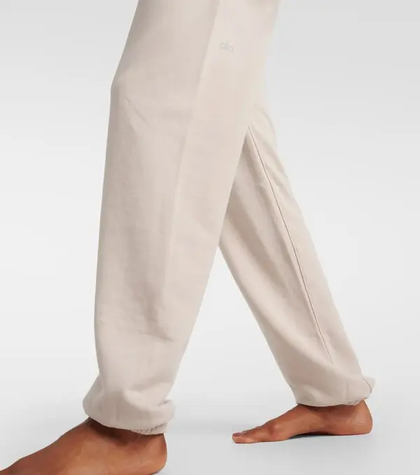 Alo Yoga Relaxed Fit Cotton Blend Sweatpants
