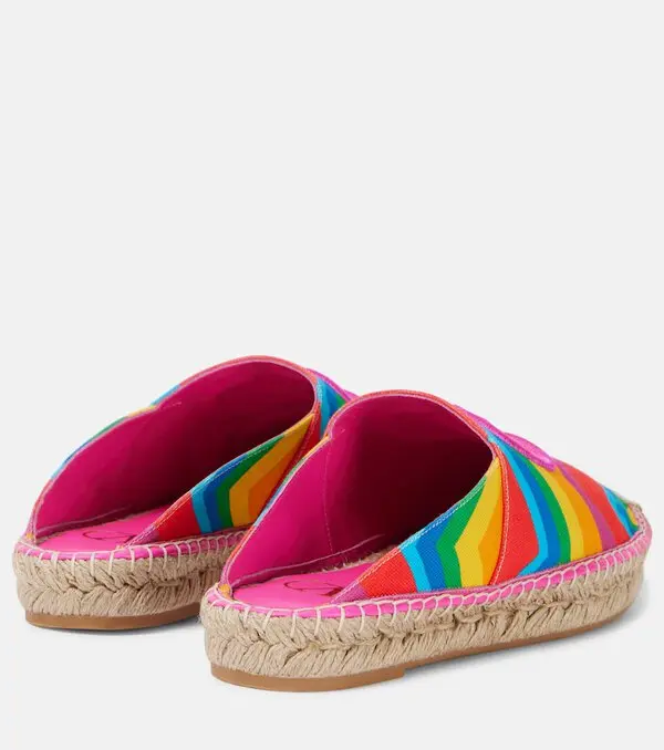 Valentino Garavani Vlogo Canvas Espadrilles