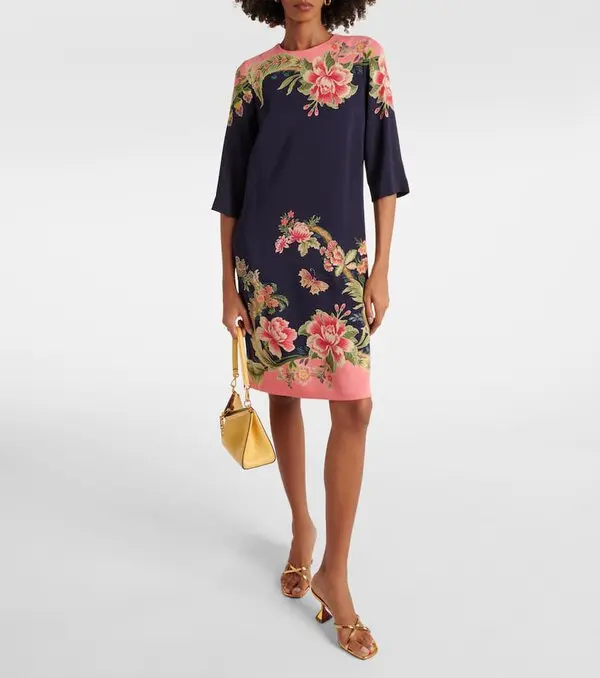 Etro Floral Shift Dress